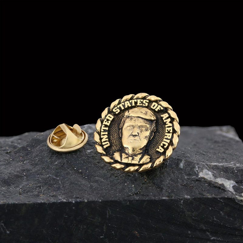 Donald Trump Lapel Pin - Etsy