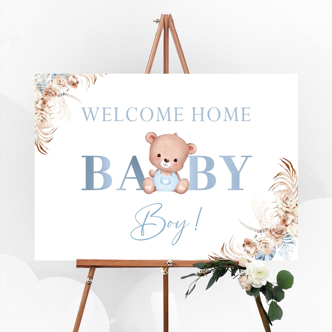 Welcome Sign / Welcome Home Sign for the "coming Home" of Mother and ...