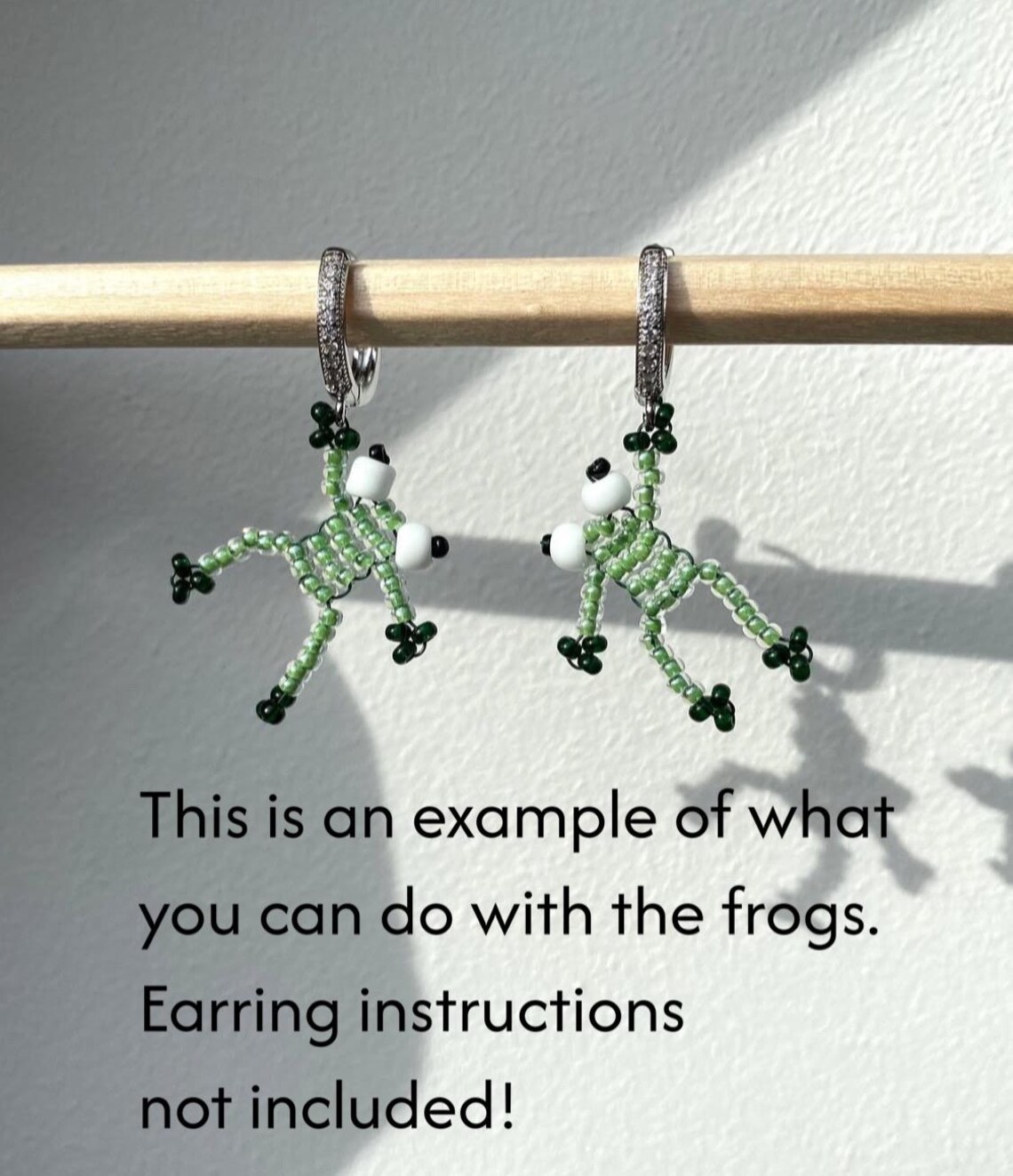 Beaded 2d Frog Pattern / Tutorial / Kids /begginer/ Step by Step / With Pictures / With Scheme ...
