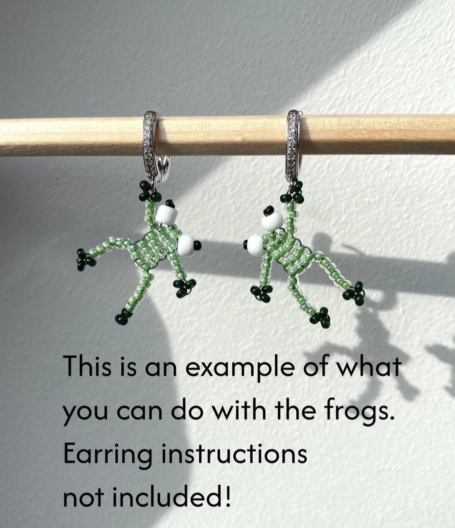 Beaded 2d Frog Pattern / Tutorial / Kids /begginer/ Step by Step / With ...
