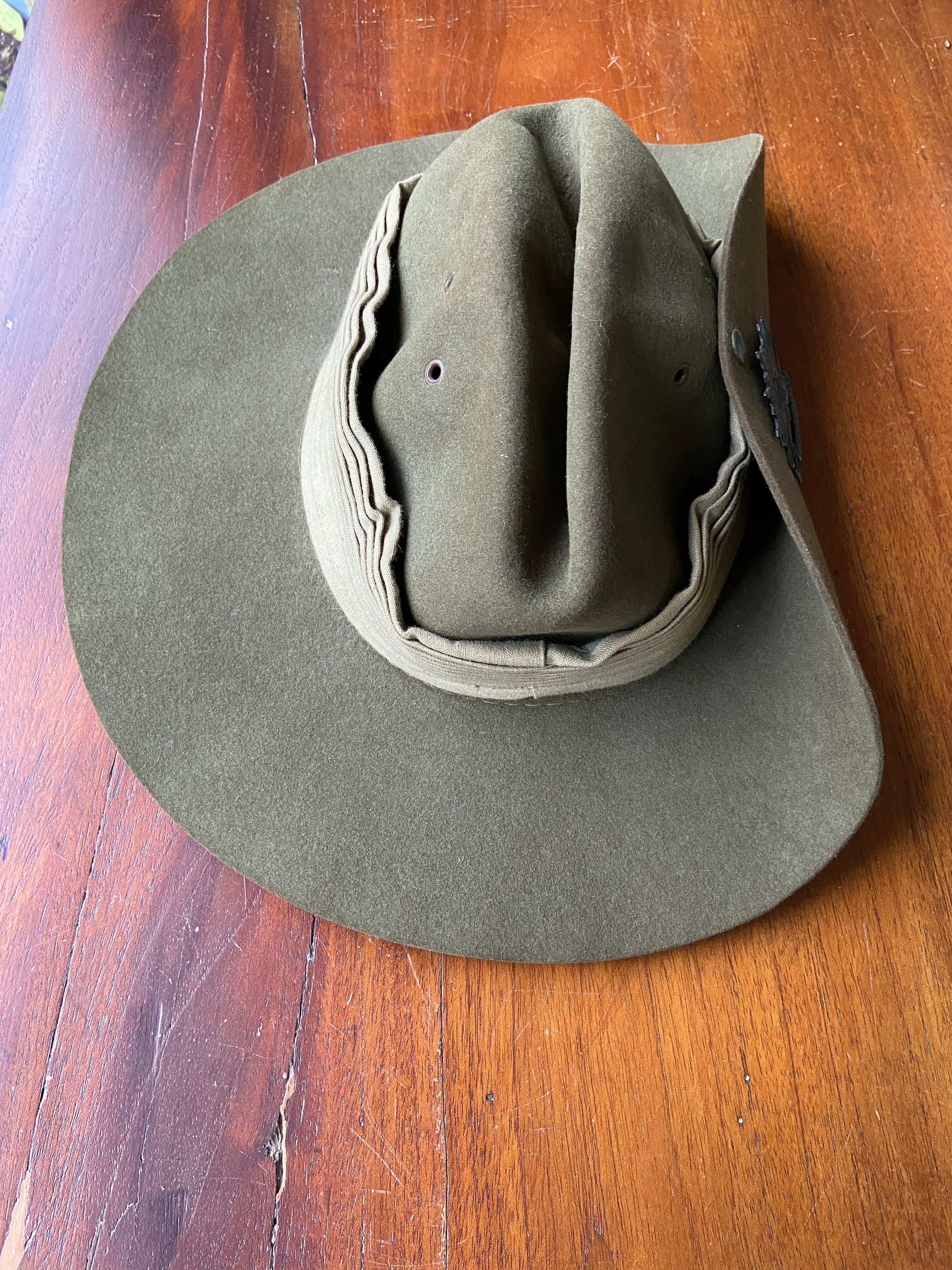 WW2 Australian Slouch Hat - Etsy