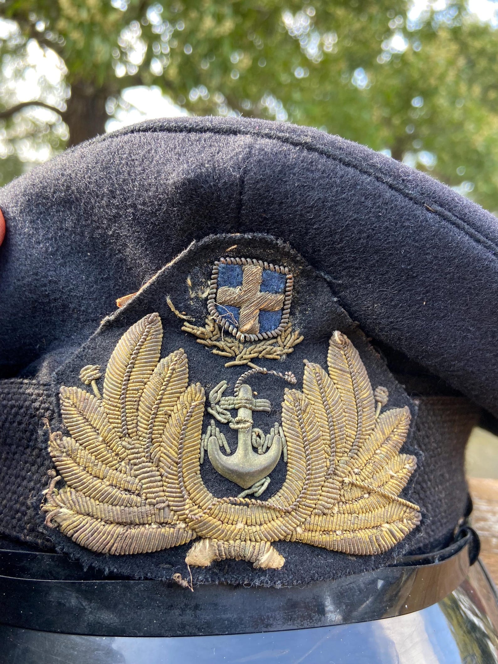 Greece Navel Officer’s Hat - Etsy