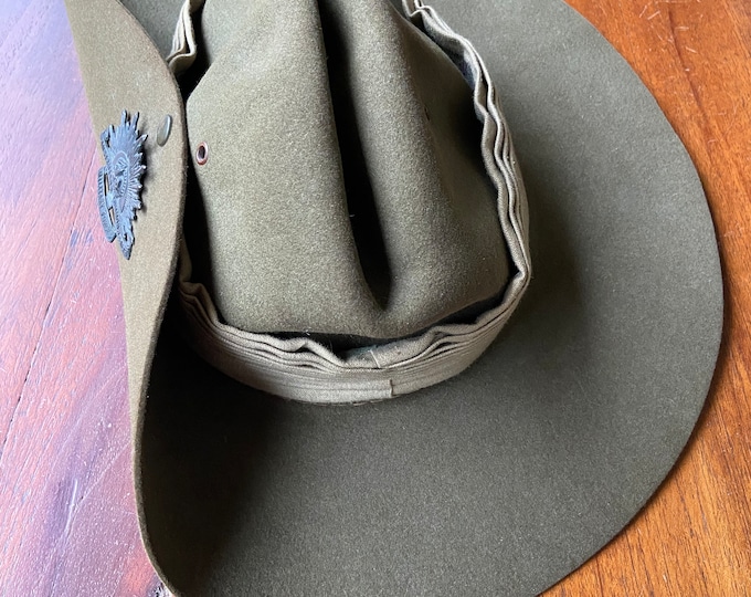 WW2 Australian Slouch Hat - Etsy