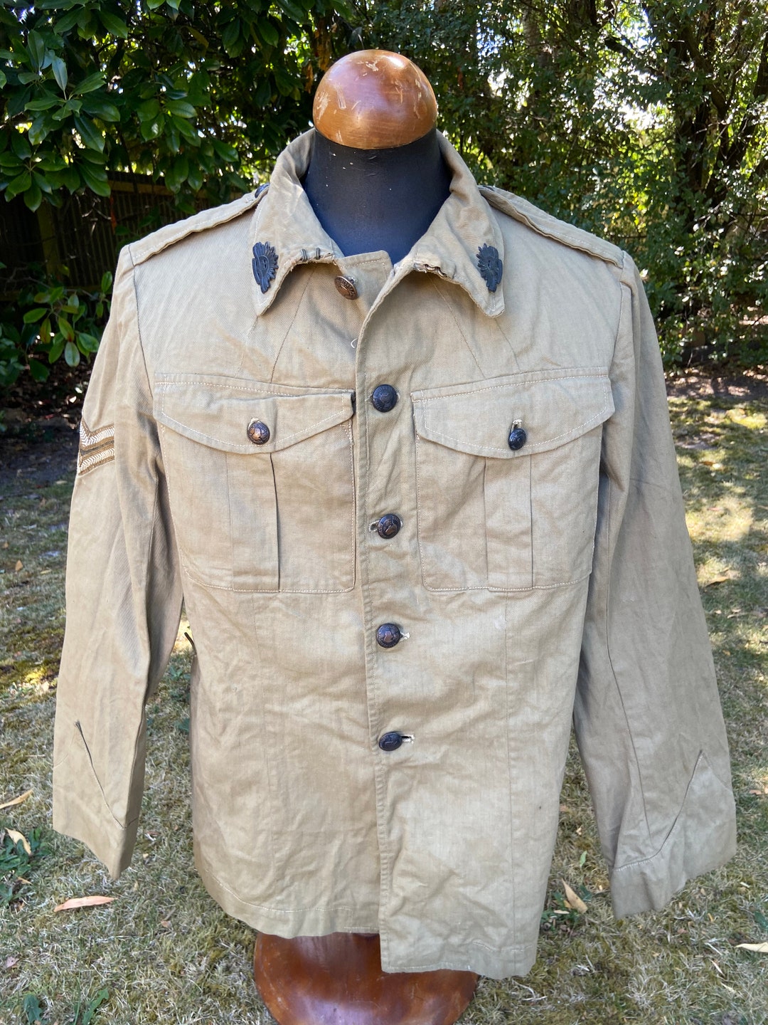 Ww2 Australian Tropical Tunic - Etsy