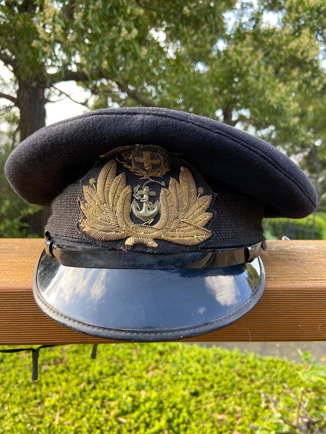 Greece Navel Officer’s Hat - Etsy