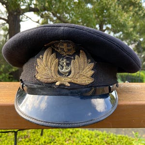 Greece Navel Officer’s Hat - Etsy