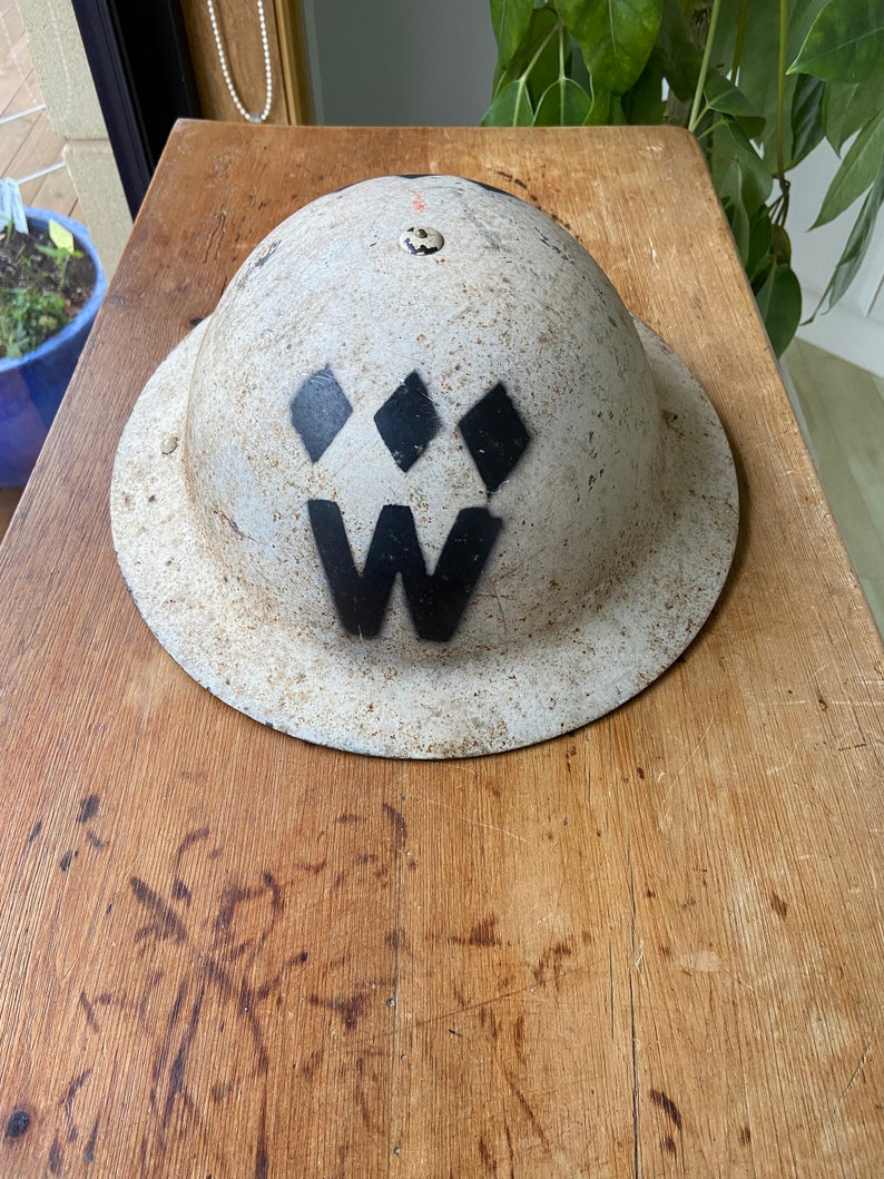 WW2 Chief Warden Helmet - Etsy