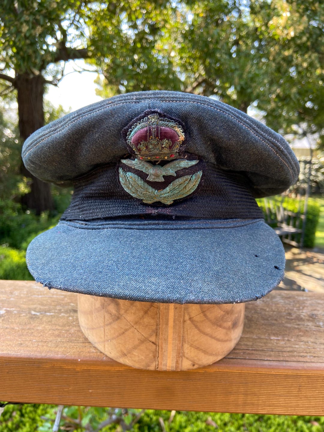 WW2 RAF Officers Cap - Etsy