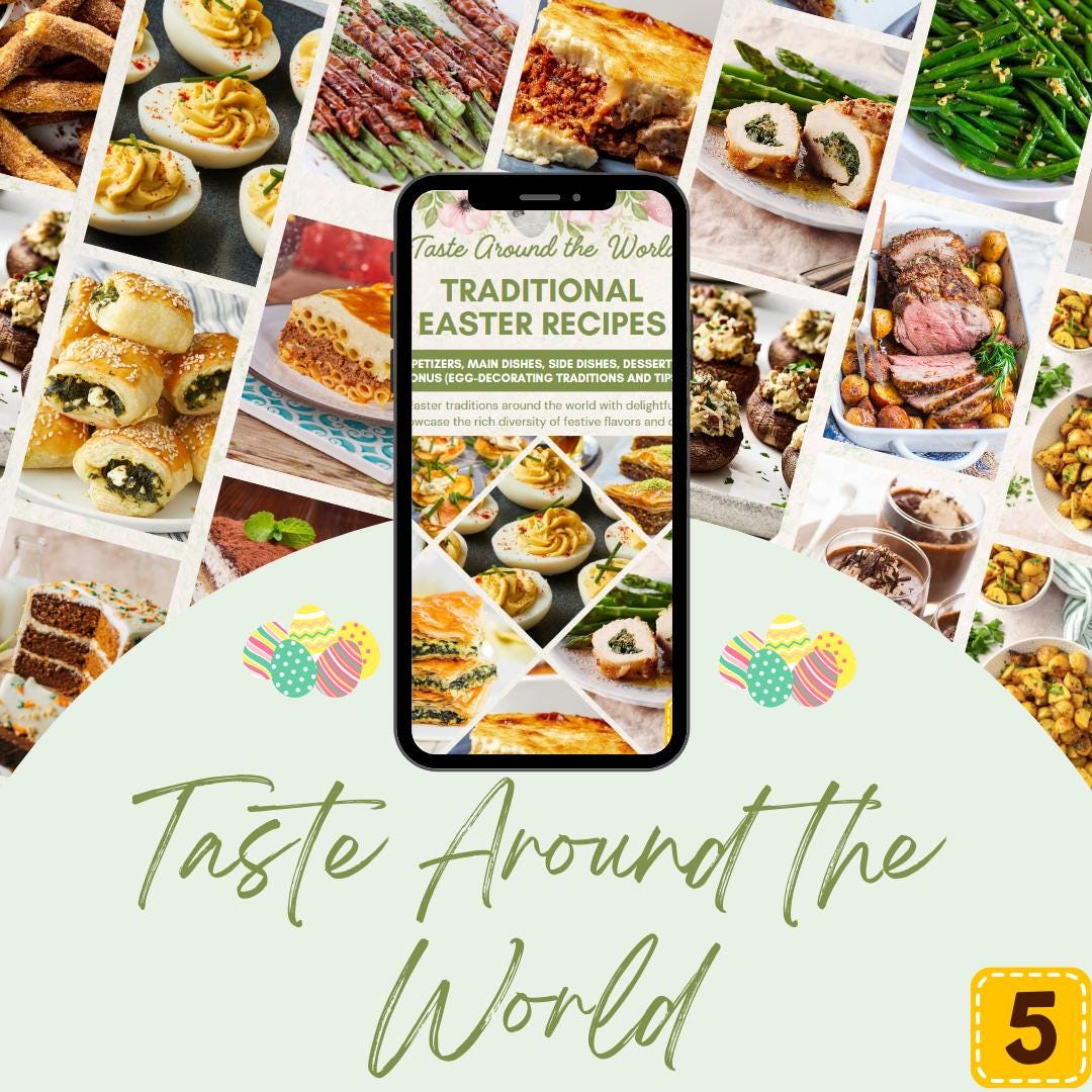 Easter Cookbook: Global Recipes & Traditions – Appetizers, Mains, Sides ...