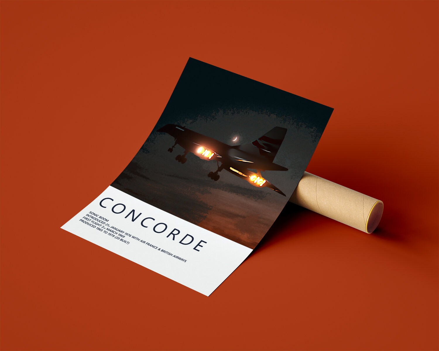 Concorde Poster, Gift for Pilot, Aviation Poster, Aviation Artwork ...