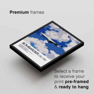 United Express (skywest) Bombardier CRJ-700 Poster | Detailed Aviation ...