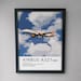United Express skywest Bombardier CRJ-700 Poster Detailed Aviation Art ...