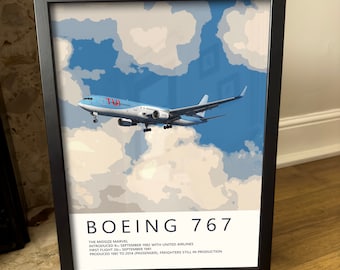 TUI Boeing 737 MAX Poster Fine Aviation Artwork Fantastic Gift for ...