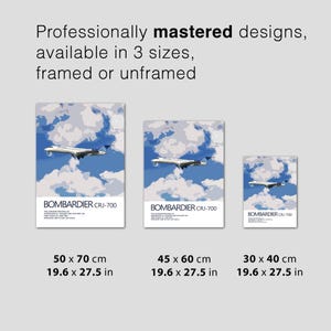 United Express (skywest) Bombardier CRJ-700 Poster | Detailed Aviation ...