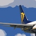 Ryanair Boeing 737 Poster - Plane Art for Aviation Enthusiasts & Pilot ...