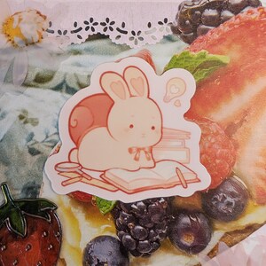 Snail Bunny Creativity Sticker Set - Etsy