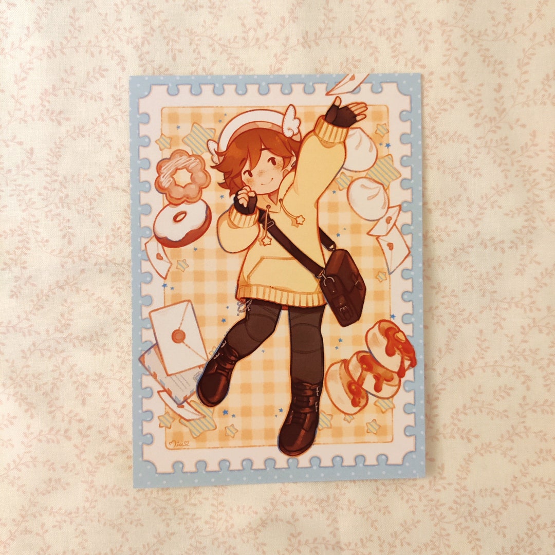 Print - A Sweet Delivery Boy - Etsy