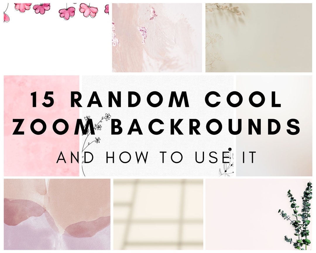 15 Random Cool Zoom Backgrounds - Etsy UK