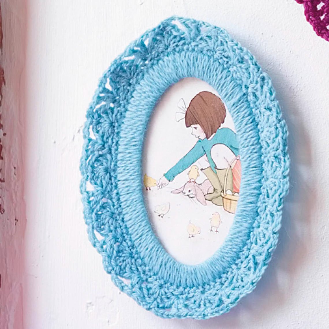 Crochet Photo Frame Pattern - 3 Patterns Set - Picture Frame - Etsy