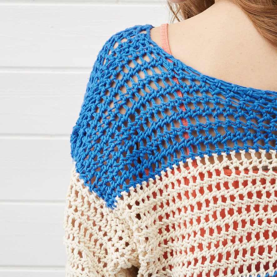 Striped Sweater - Crochet PDF Pattern- Easy Make - Etsy