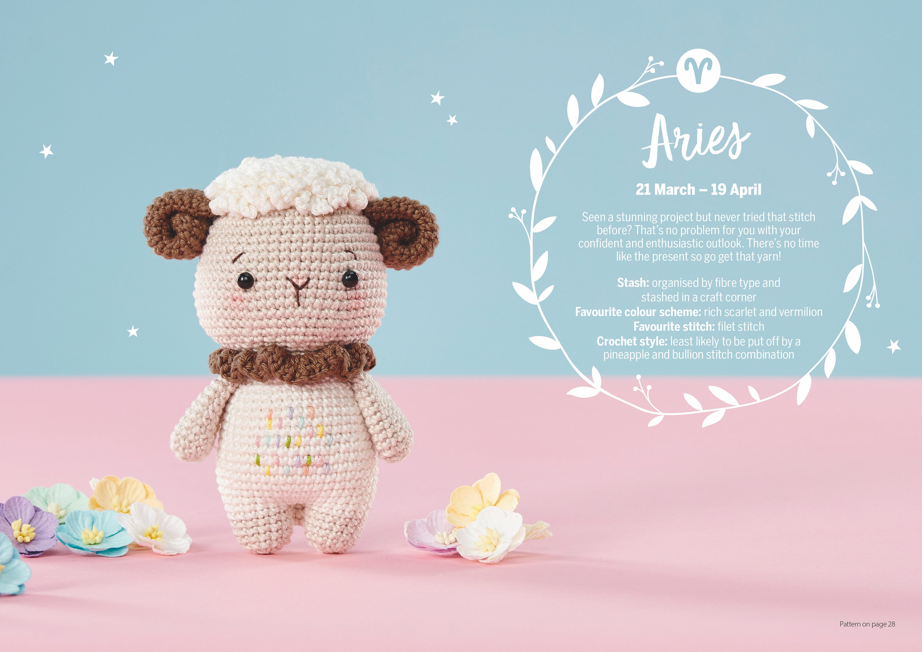 Amigurumi ARIES the Ram - PDF Crochet Pattern Download - Kawaii ...
