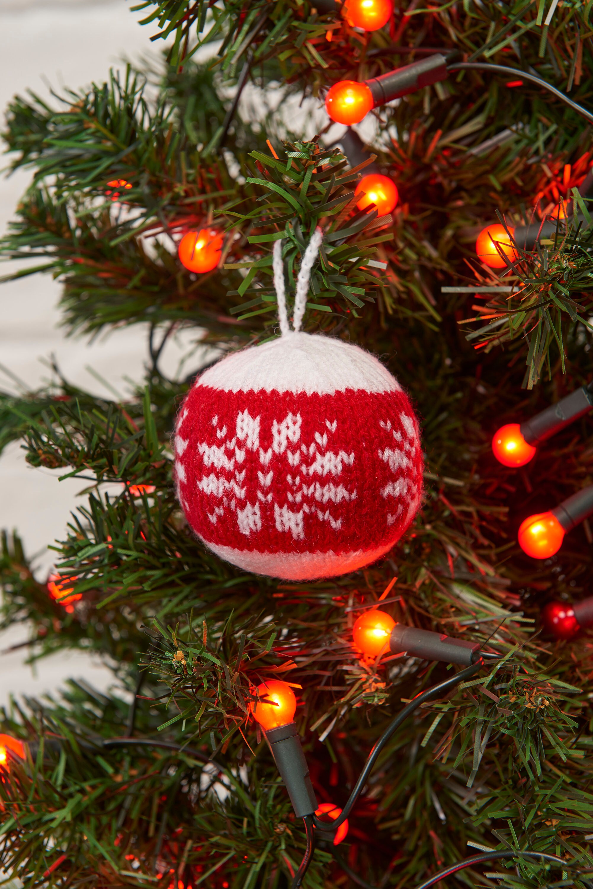 KNITTED Bauble Pattern - PDF Download ONLY, Easy Christmas Knitting ...