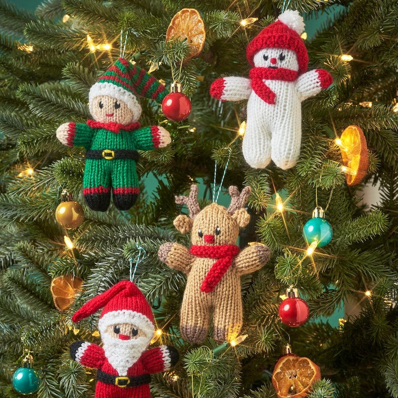 Christmas Knitted Characters - Etsy UK