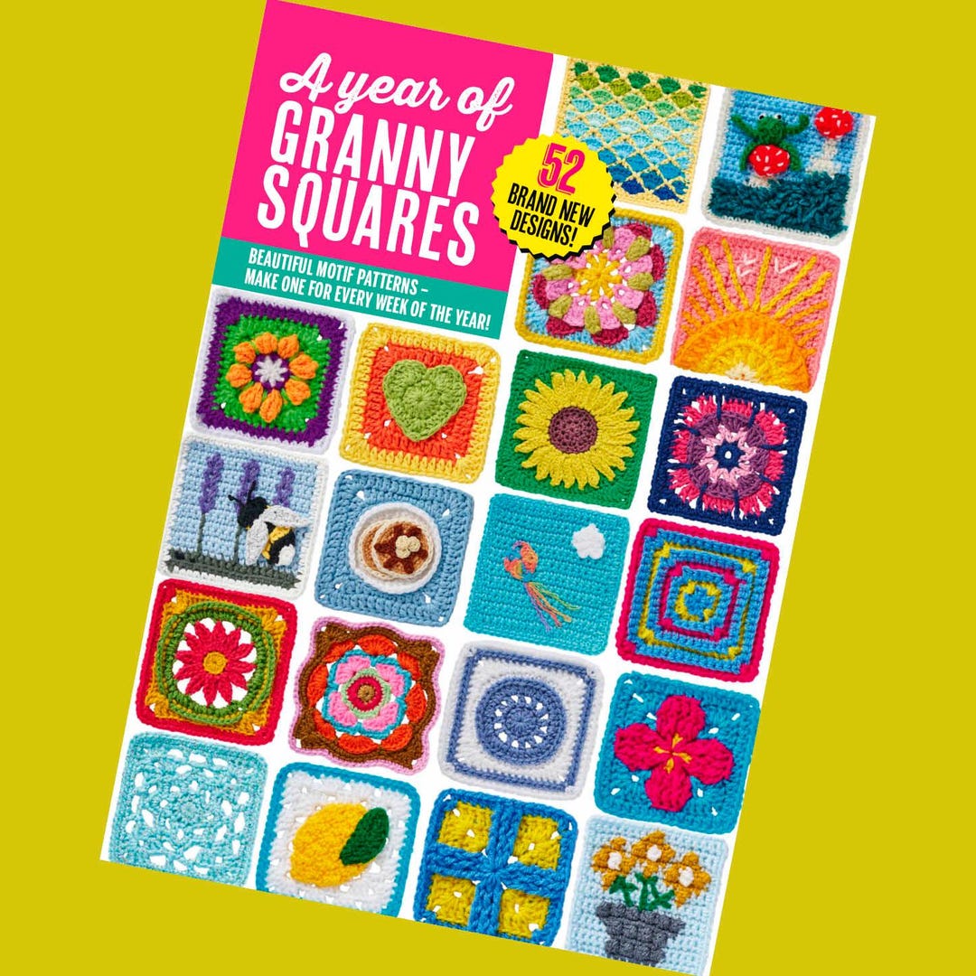 A Year of Granny Squares - PDF Crochet Patterns Download - 52 Pattern ...