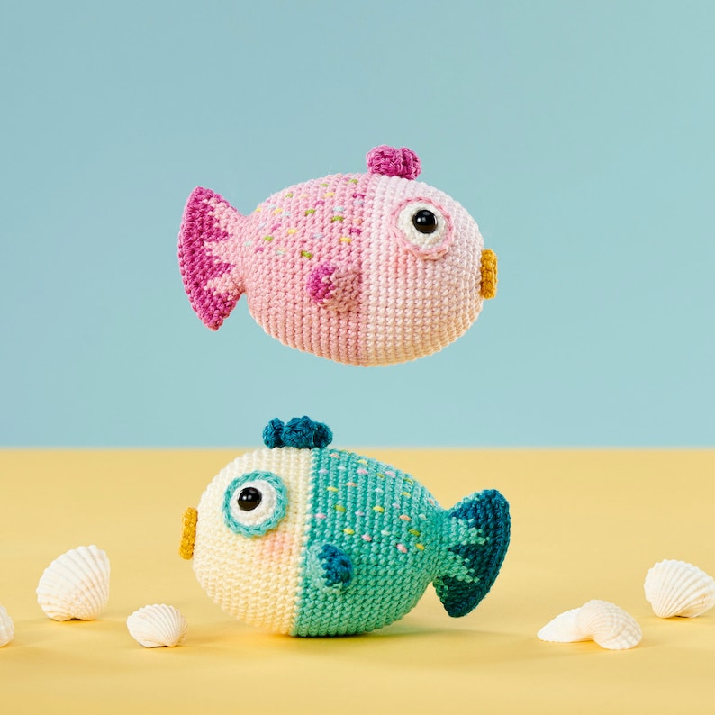 Pisces Fish Amigurumi Pattern - PDF Crochet Pattern Download - Etsy