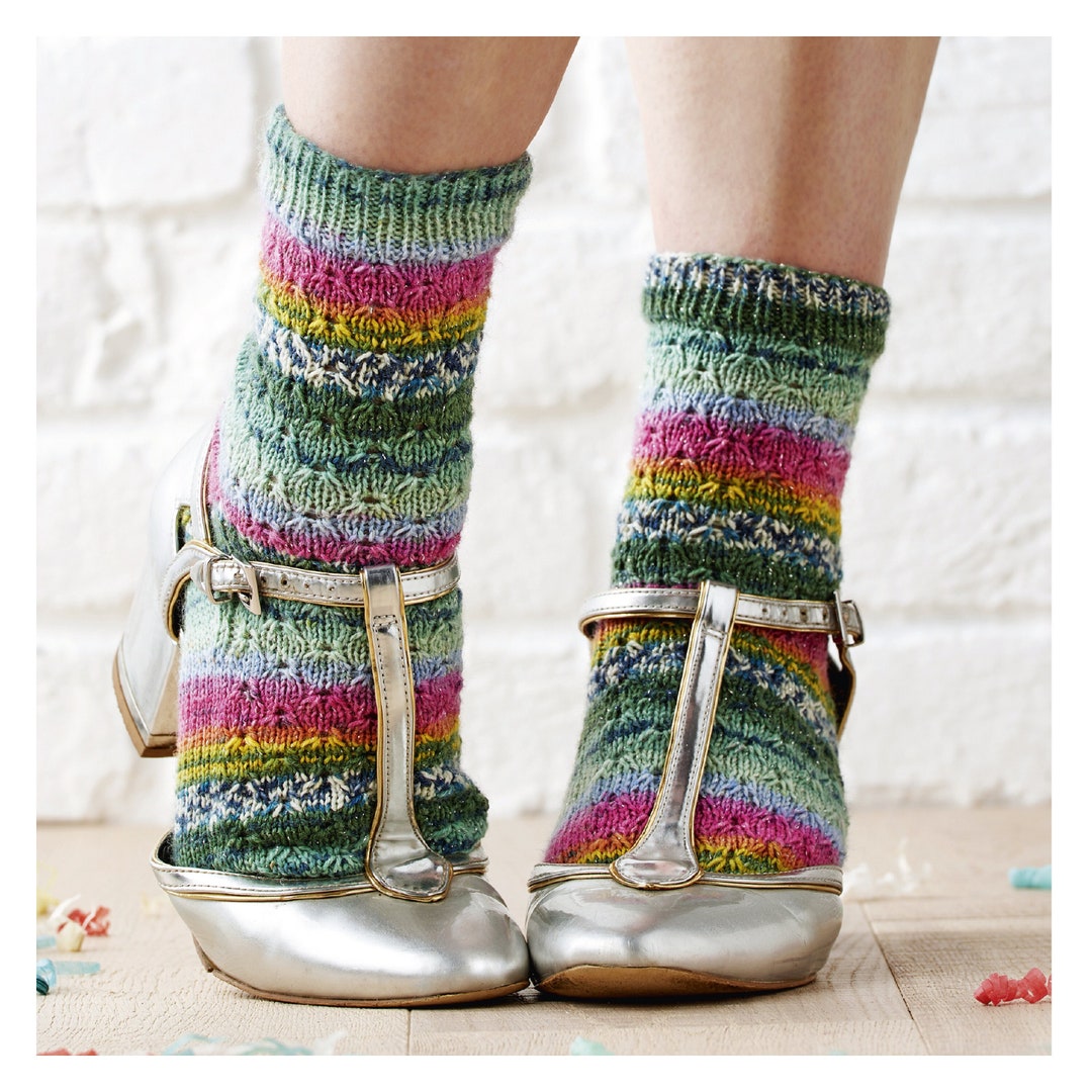 PDF Sock Knitting Pattern (download Only) - Knitted Sock Pattern - Self ...