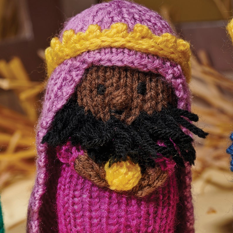 KNITTED Nativity Pattern - Christmas Knitting Pattern - PDF Download ...