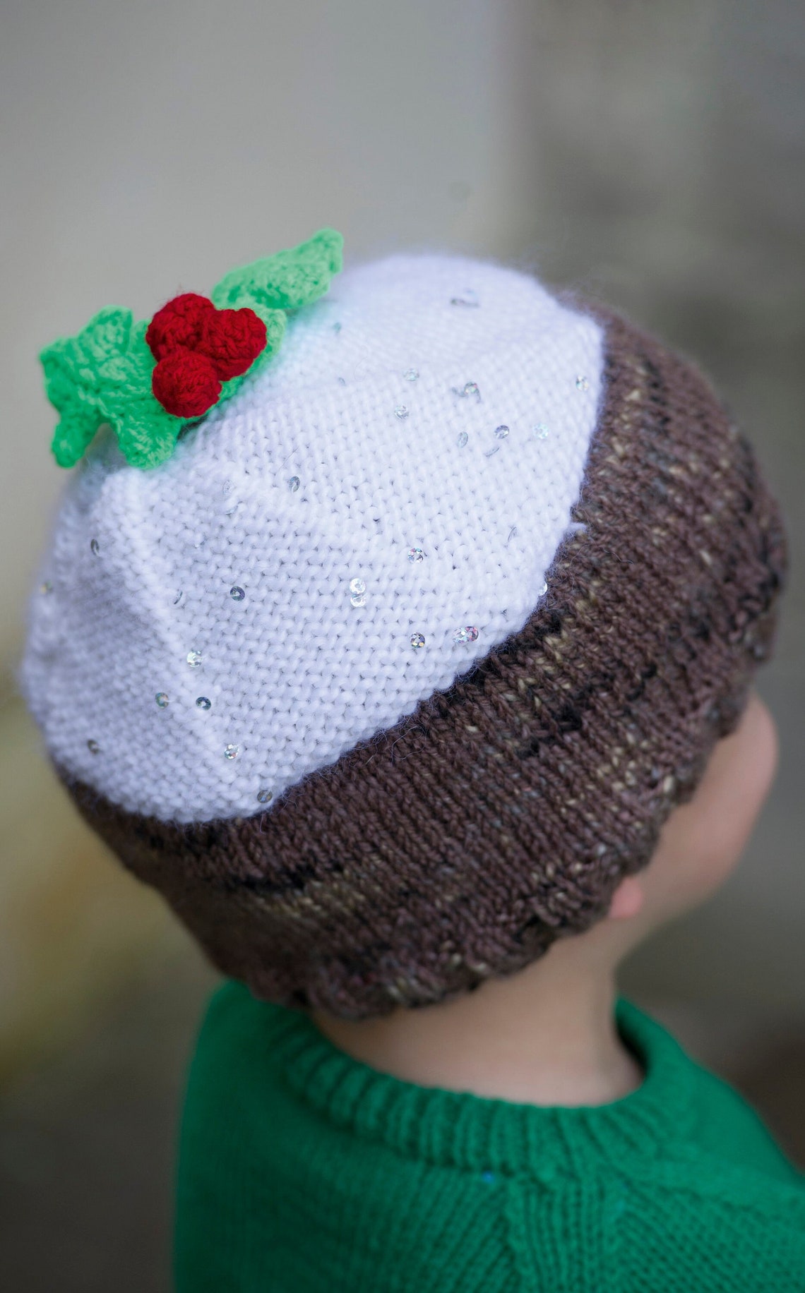 Knitted Christmas Pudding Hat Pattern - Knitting Pattern - PDF Download ...