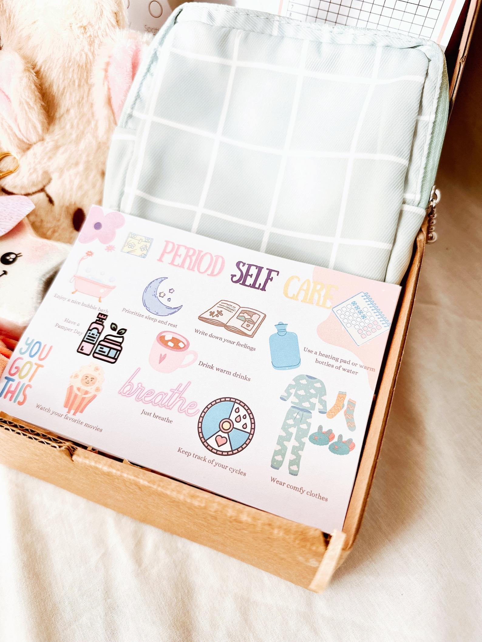 First Period Self Care Guide for Tweens, First Period Guide, First ...