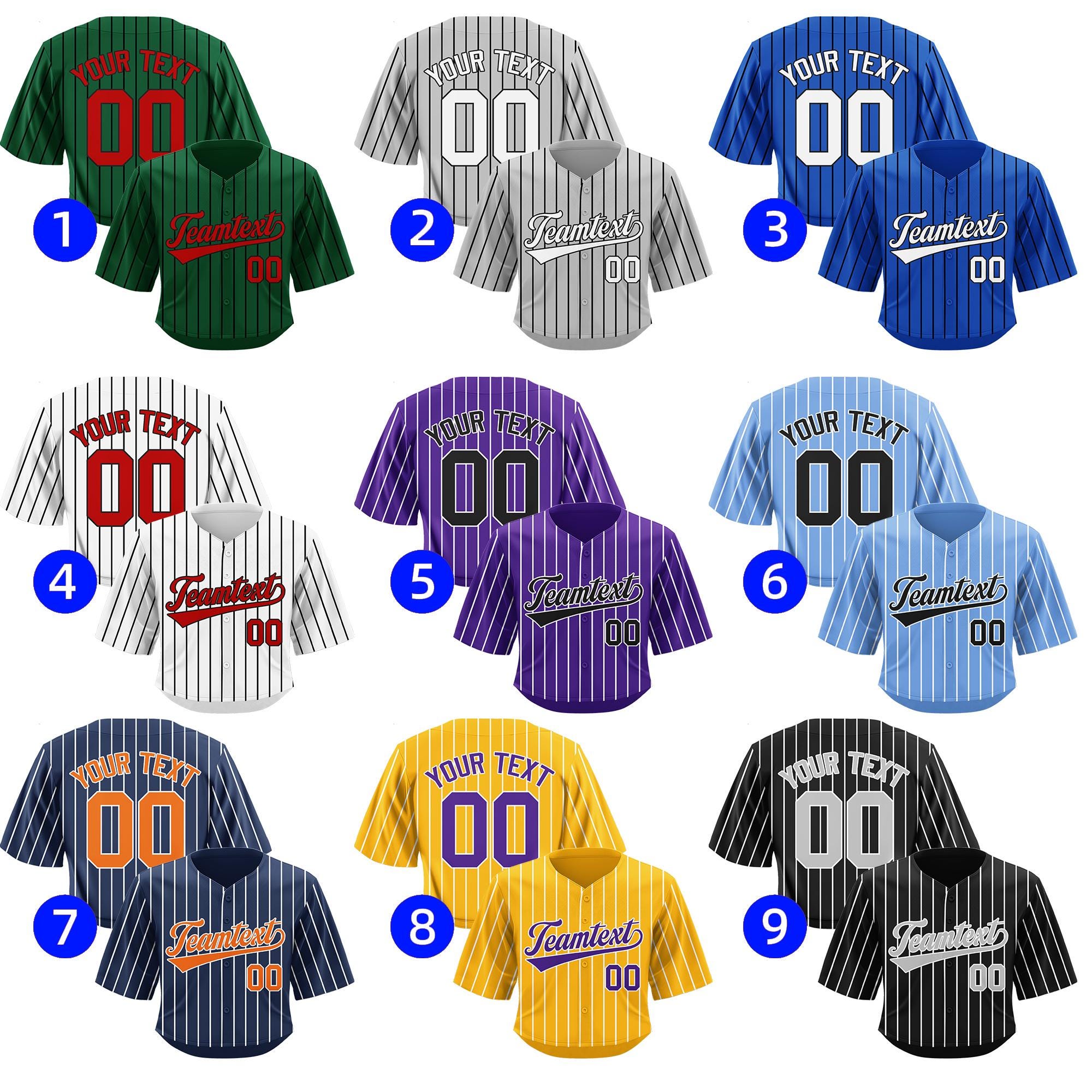 Striped Cheerleading Crop Top Women’s Custom Name Number Uniform ...