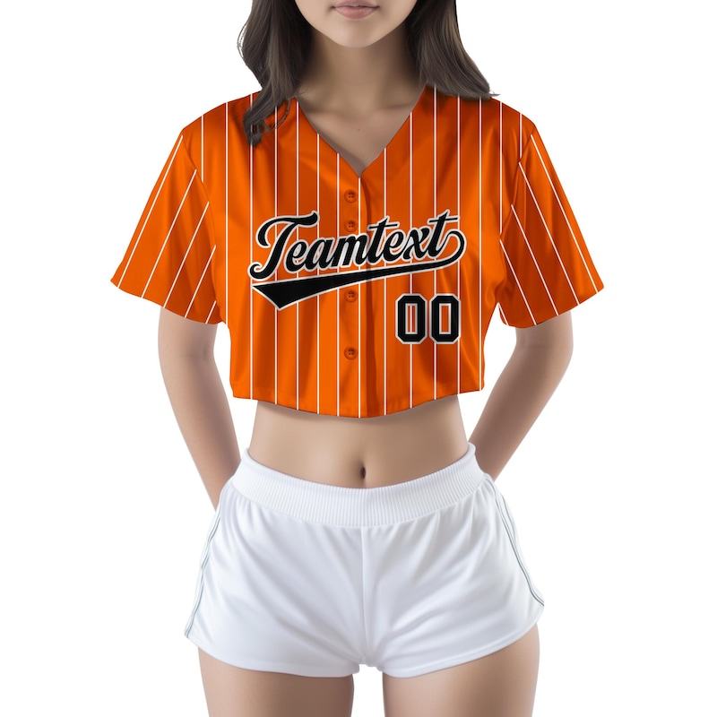 Cheer Jersey Crop Top - Etsy UK