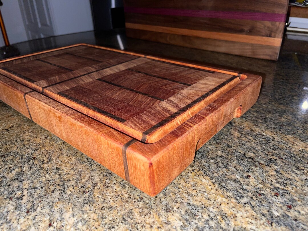 End Grain Cutting Board Butcher Block - Oak, White Oak, Red Oak, Walnut ...