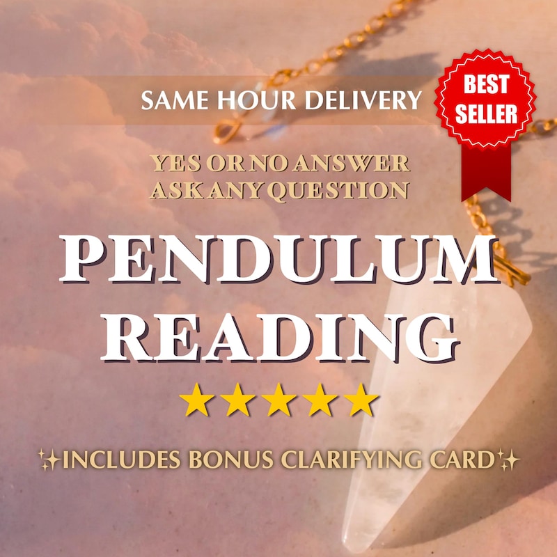 Crystal Pendulum - Etsy UK