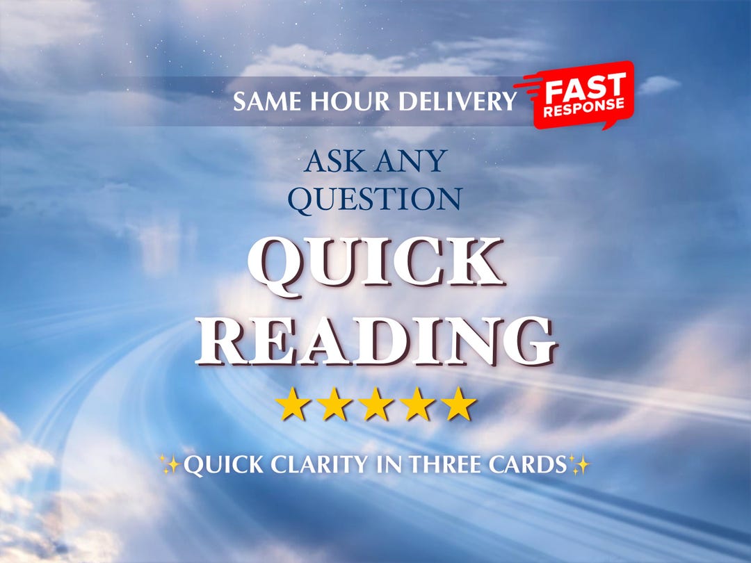 Personalized Tarot Reading: Quick, Accurate Guidance (24 Hour Delivery ...