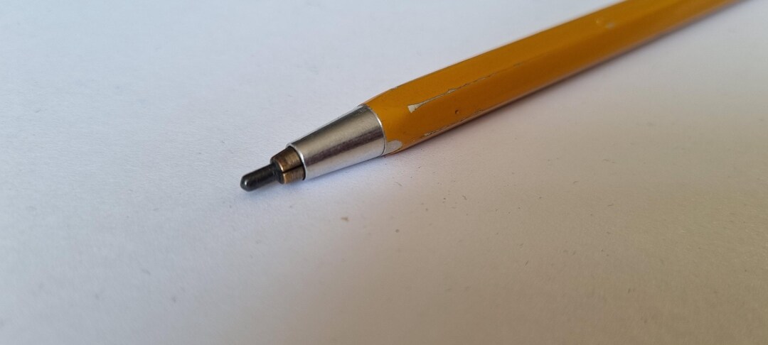 Self-sharpening Pencil With Built-in Sharpener From Czechoslovakia - Etsy