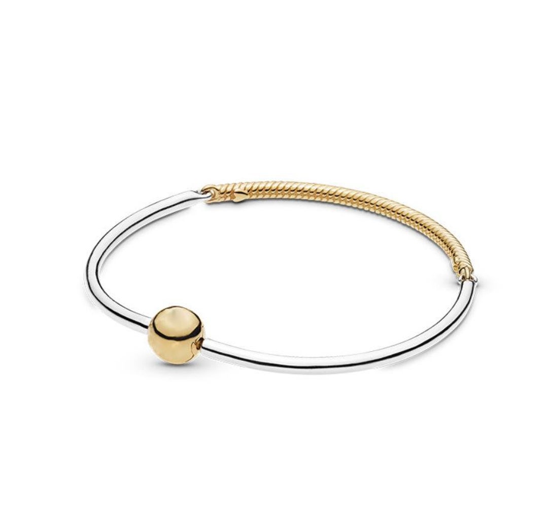 Pandora Moments Three-link Pandora Shine Bangle Bracelet - Etsy