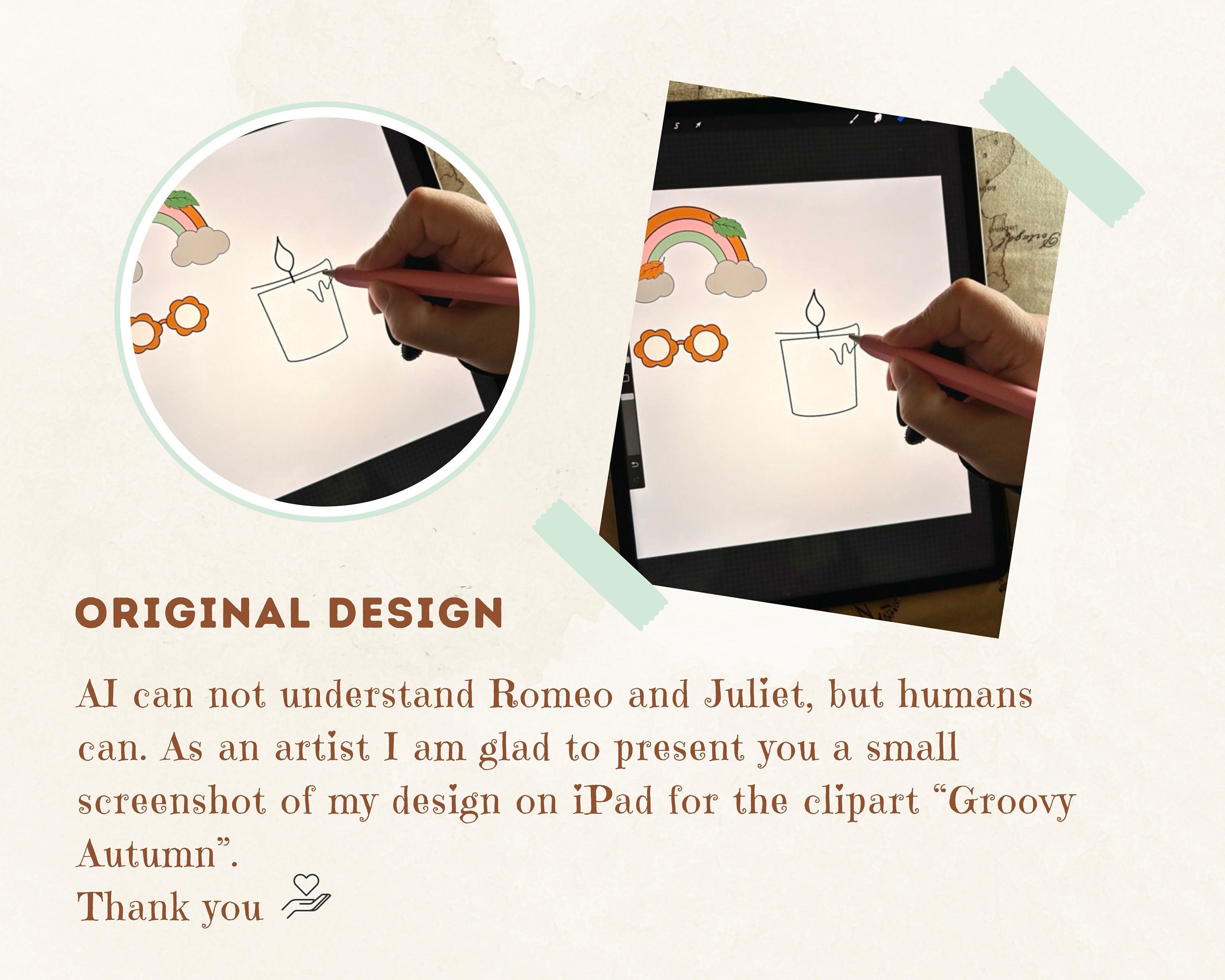 Groovy Retro Autumn Clipart, Fall Clipart, Autumn Png, Thanksgiving Png ...