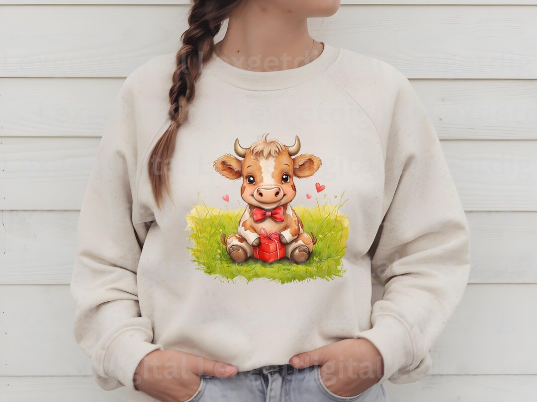 Valentine Png, Highland Cow Png, Sublimation Design, Cow Png, Highland ...