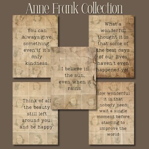 Anne Frank Collection: Journal 4 UK Print Version - Etsy