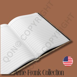 Anne Frank Collection: Journal 4 USA Print Version - Etsy