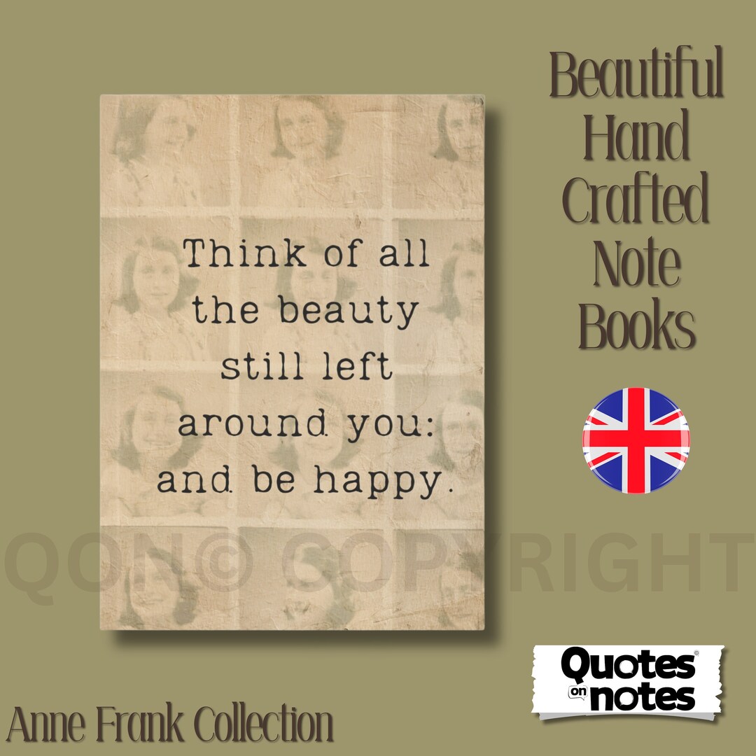 Anne Frank Collection: Journal 5 UK Print Version - Etsy