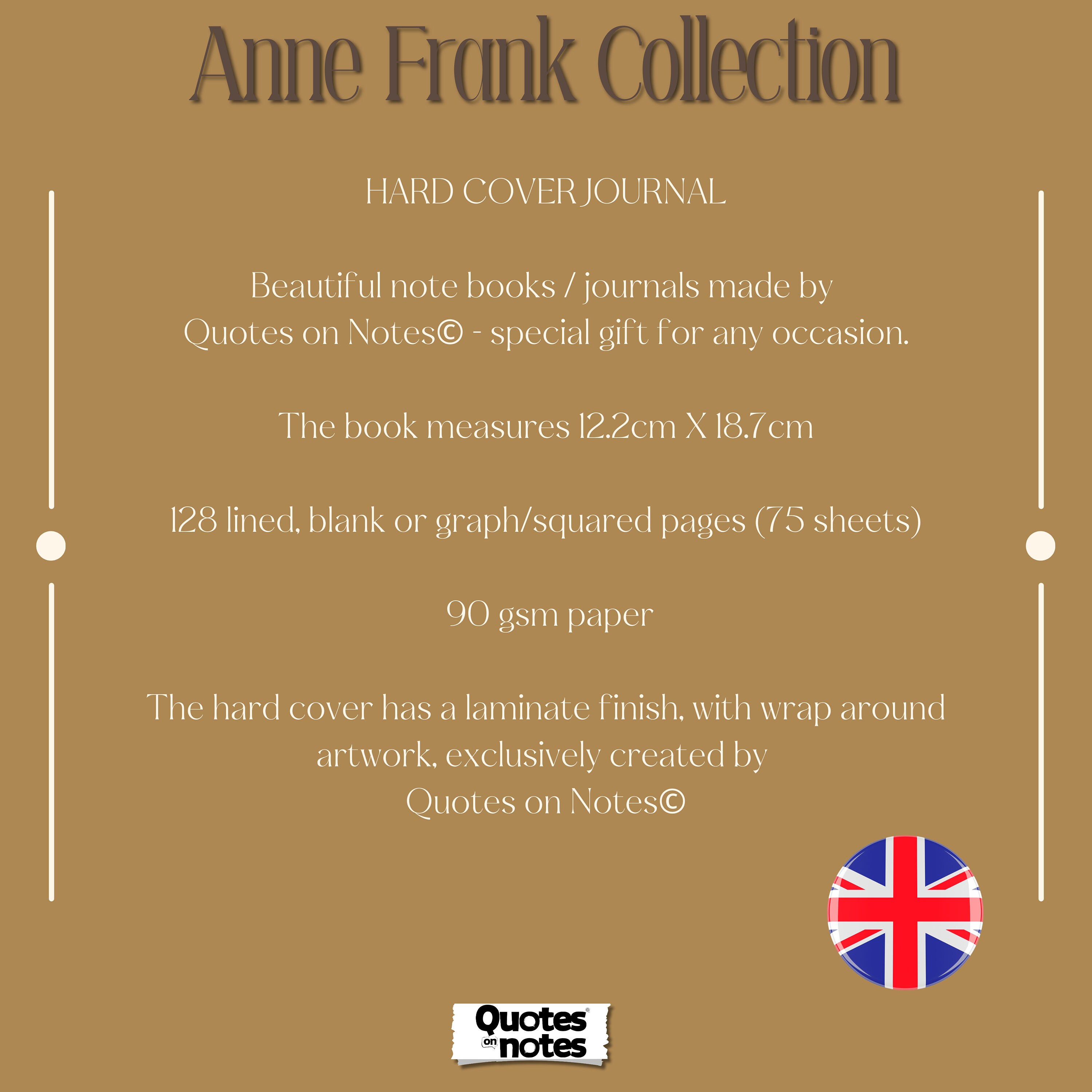 Anne Frank Collection: Journal 3 UK Print Version - Etsy