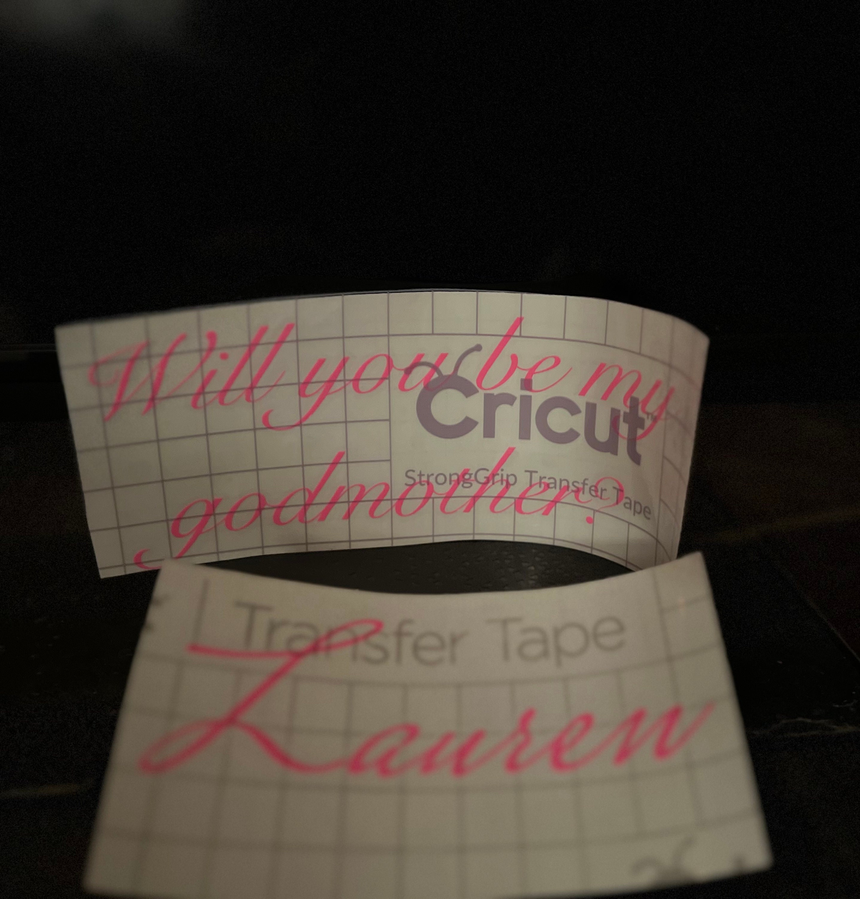 God Mother & God Father Decal Sticker Proposals - Etsy