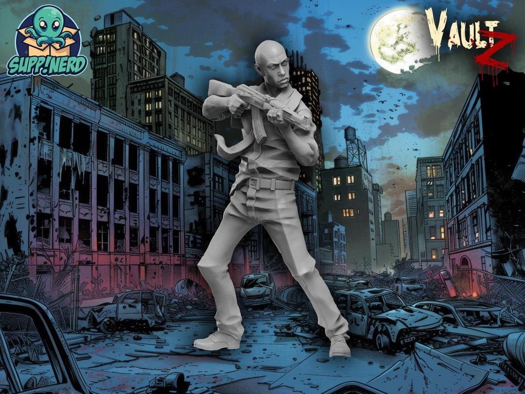 Louis Left 4 Dead Miniatures Video Game Collectible Multiple Scales ...