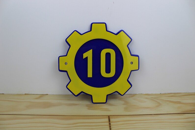 Fallout Themed Door Numbers Personalised Gifts for Gamers - Etsy