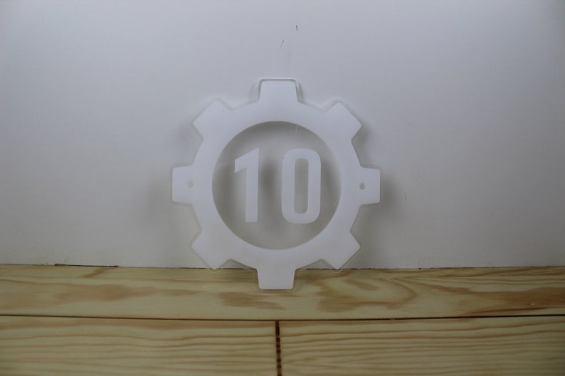 Fallout Themed Door Numbers Personalised Gifts for Gamers - Etsy